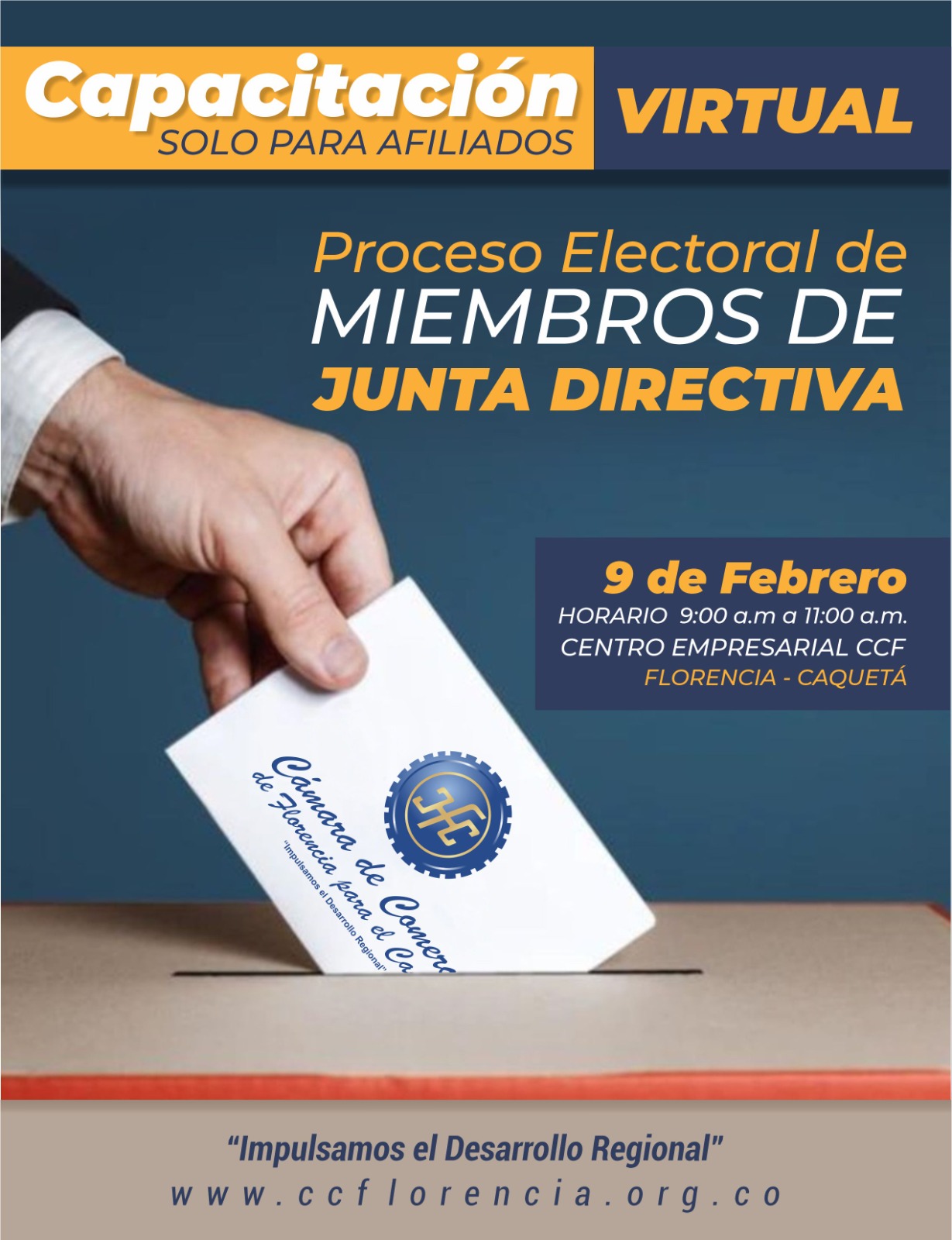 Capacitación Virtual, Proceso Electoral para Miembros de Junta ...